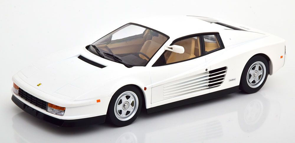 FERRARI TESTAROSSA US-VERSION 1984 WEISS 1:18 KK-SCALE (Neu und ...
