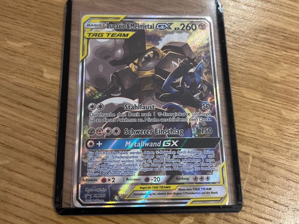 Pokemon Lucario & Melmetal GX Alt Art DE | Acheter sur Ricardo