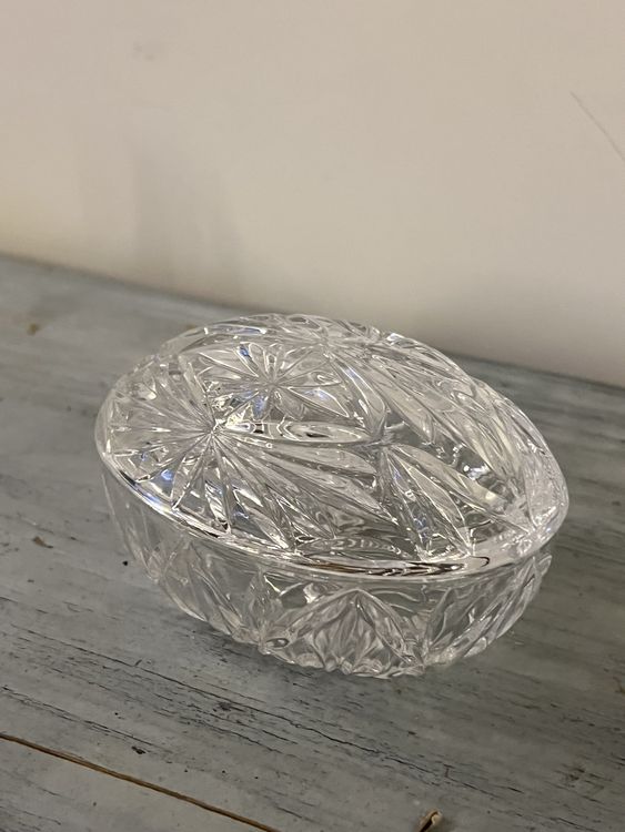 Kristall-Ei Dose, Schmuckdose, Ostern Deko, Vintage 🥚 (52) (Gebraucht ...