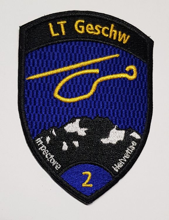 LT Geschw 2 Blau Badge Schweizer Armee Abzeichen (Gebraucht) in Dürnten ...
