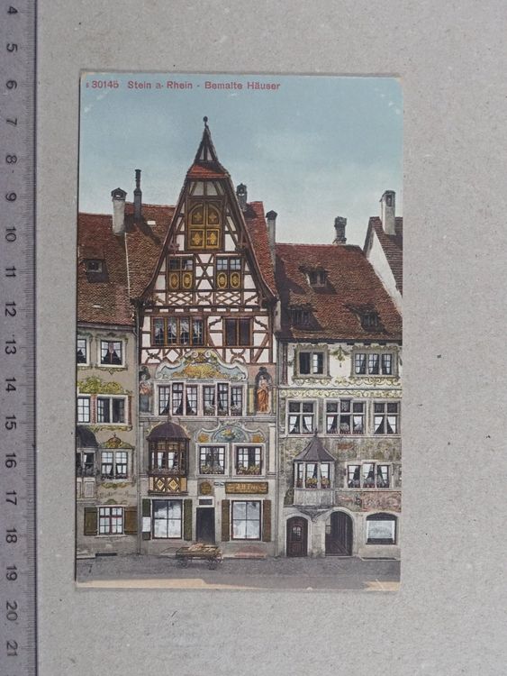 Stein am Rhein, bemalte Häuser (Gebraucht) in Lenzburg für CHF 2 – mit Lieferung auf Ricardo kaufen