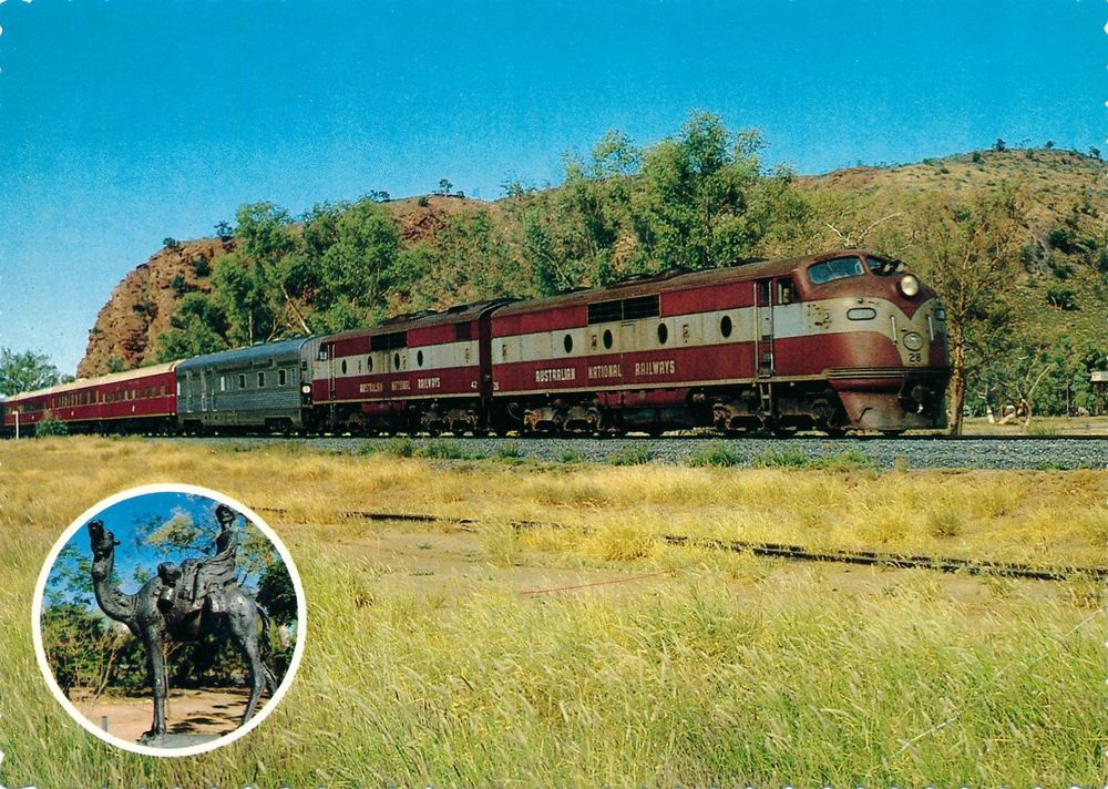 AUSTRALIAN NATIONAL RAILWAYS - the New Ghan (Neu (gemäss Beschreibung ...
