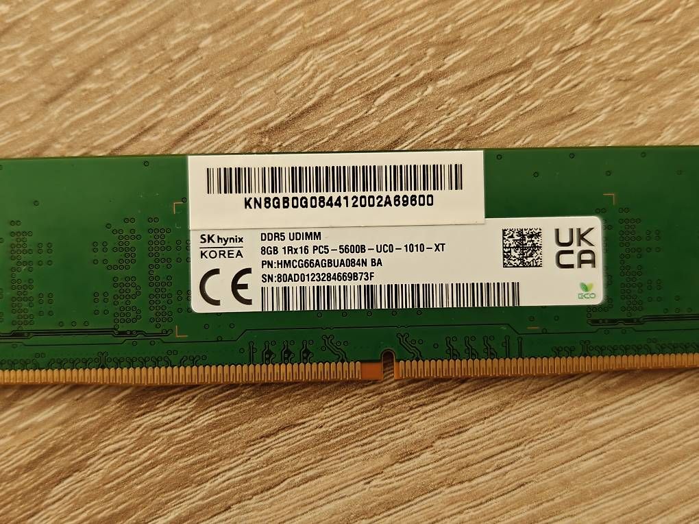 Ram Memory SK hynix DDR5 16GB 2x8 PC5-5600 (Gebraucht) in Frauenfeld ...