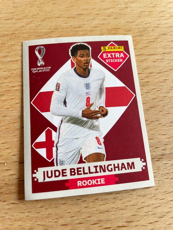 Panini Extrasticker Base WM 2022 Jude Bellingham (Neu (gemäss ...