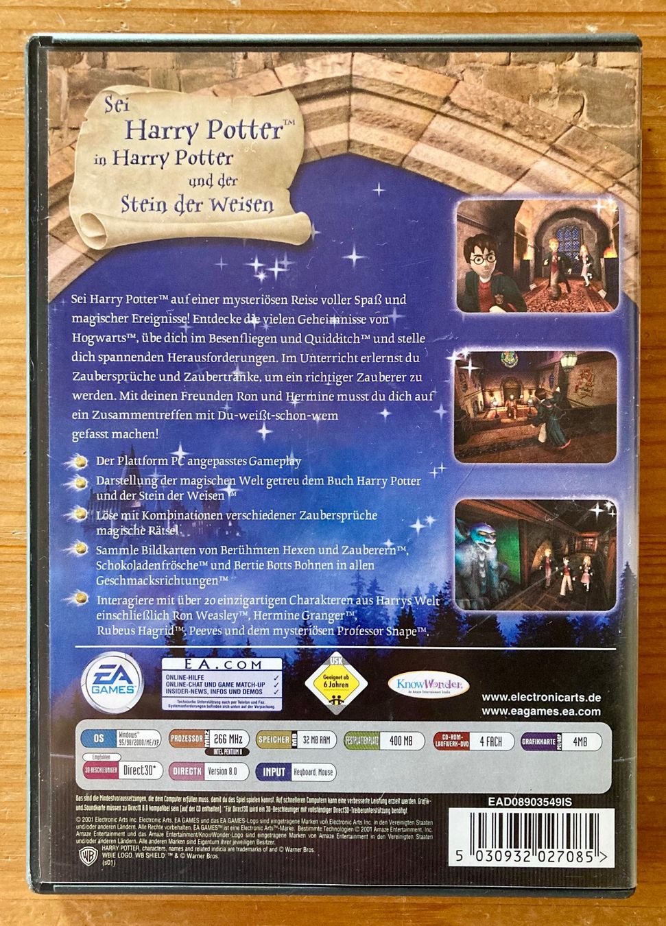 Harry Potter und der Stein der Weisen (2001) - PC (Gebraucht) in Zürich ...