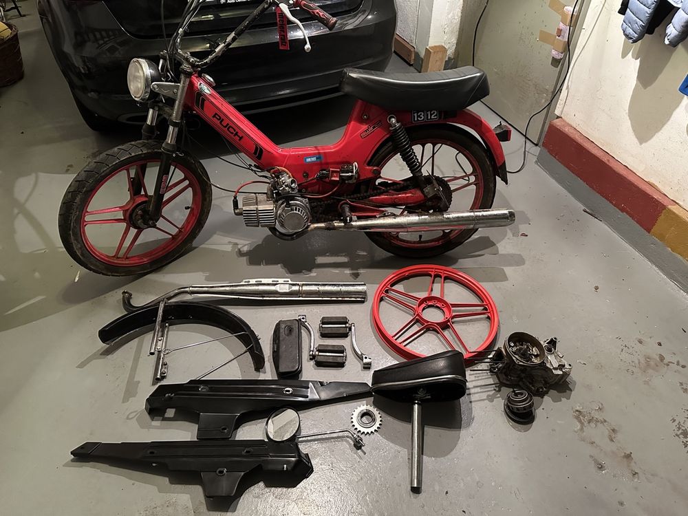 Puch Maxi mit Ausweis Z50 P2M2M und E50 Motor | Acheter sur Ricardo