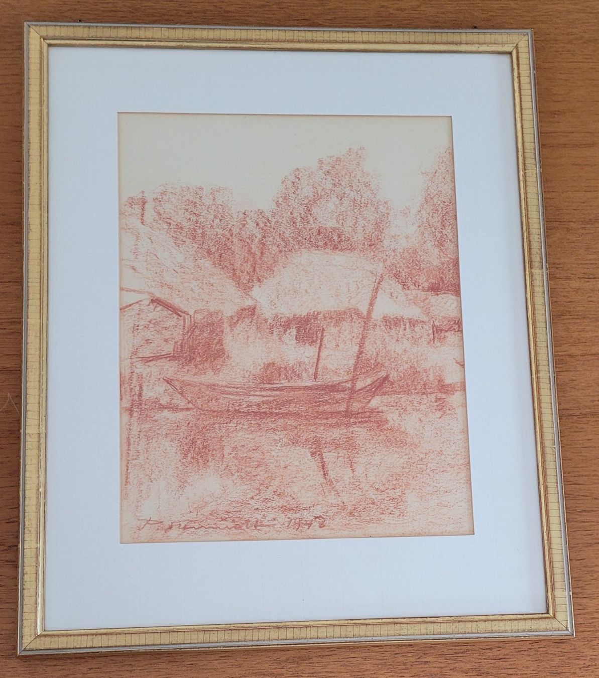 Gemälde vom Schweizer Maler Paul Schmidt 1948 (Gebraucht) in Wängi für CHF 50 – nur Abholung auf ...