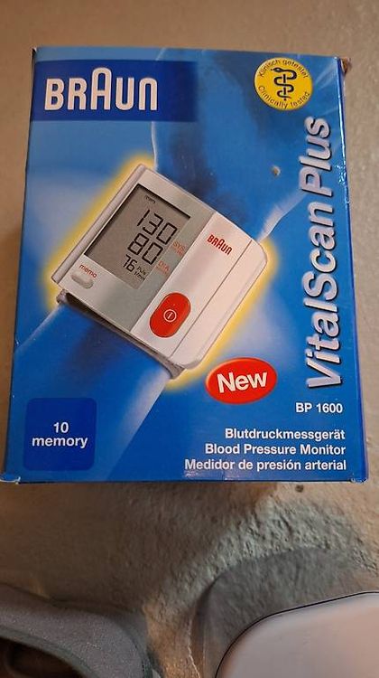 Blutdruckmessgerät VitalScan Plus BRAUN (Gebraucht) in Schattdorf für ...
