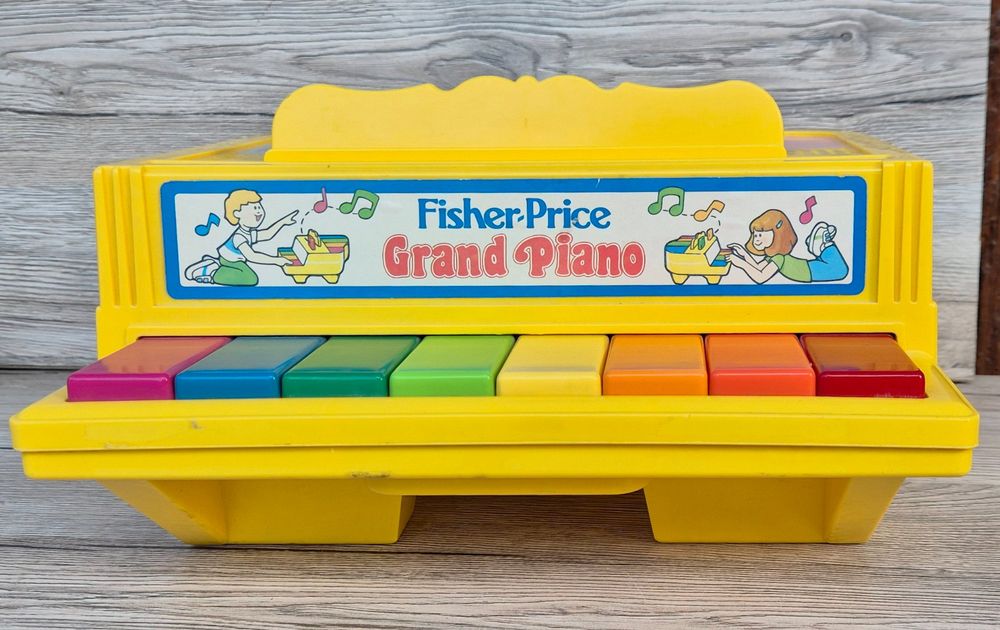 Vintage 1986 Fisher-Preis "Grand Piano" mit 8 Tasten (Gebraucht) in ...