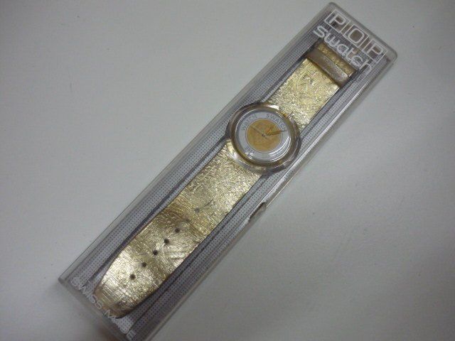 Swatch Pop Swatch "Save the Watch" Gold OVP Rarität | Kaufen auf Ricardo