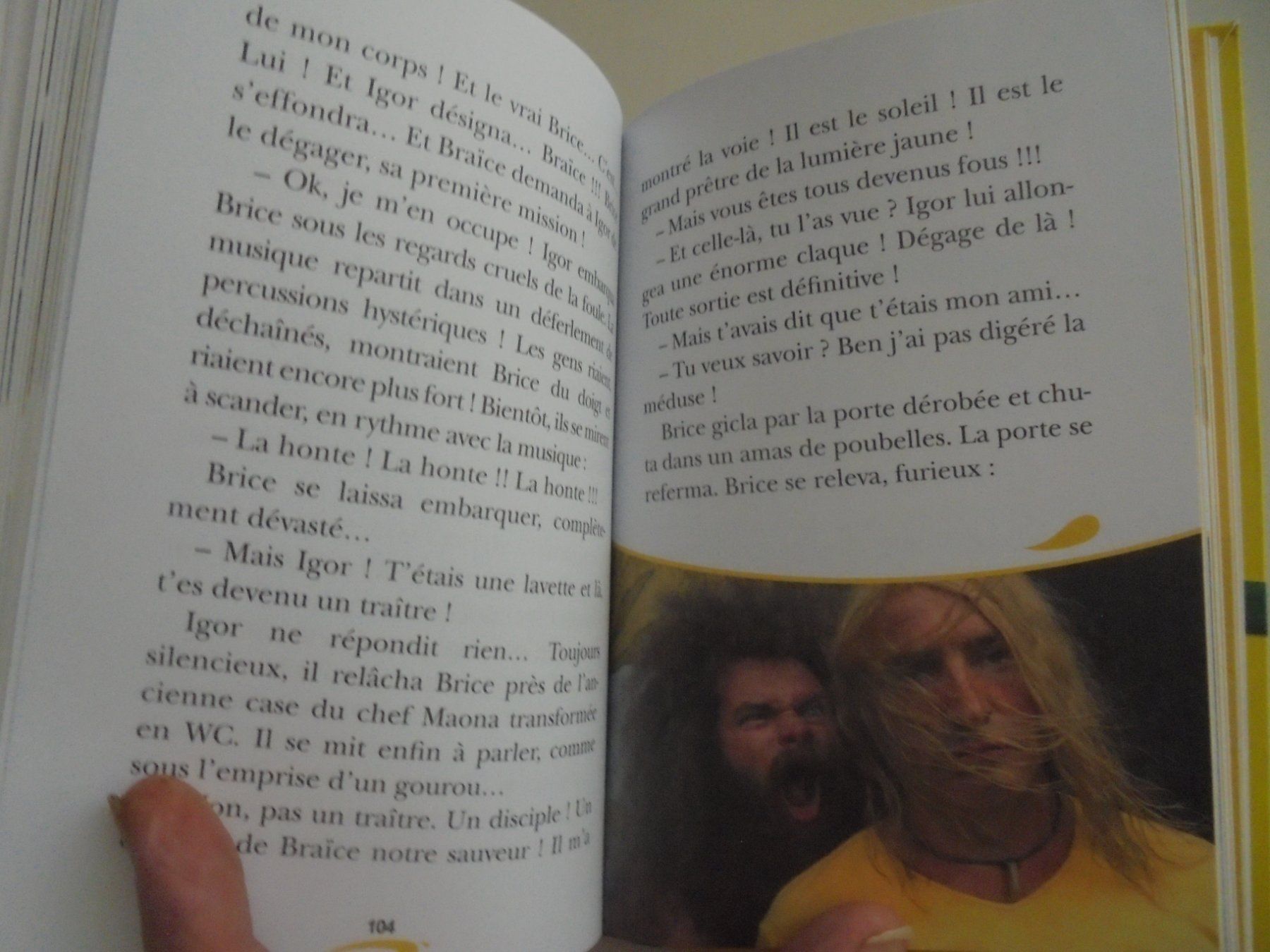 " Brice 3...parce que le 2 je l'ai cassé "Bibliothèque verte (D ...