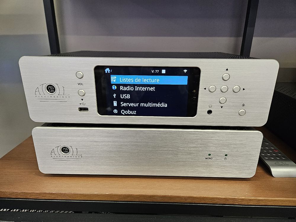 Ampli et préamplificateur streamer Atoll MA100 et MS120 | Kaufen auf ...