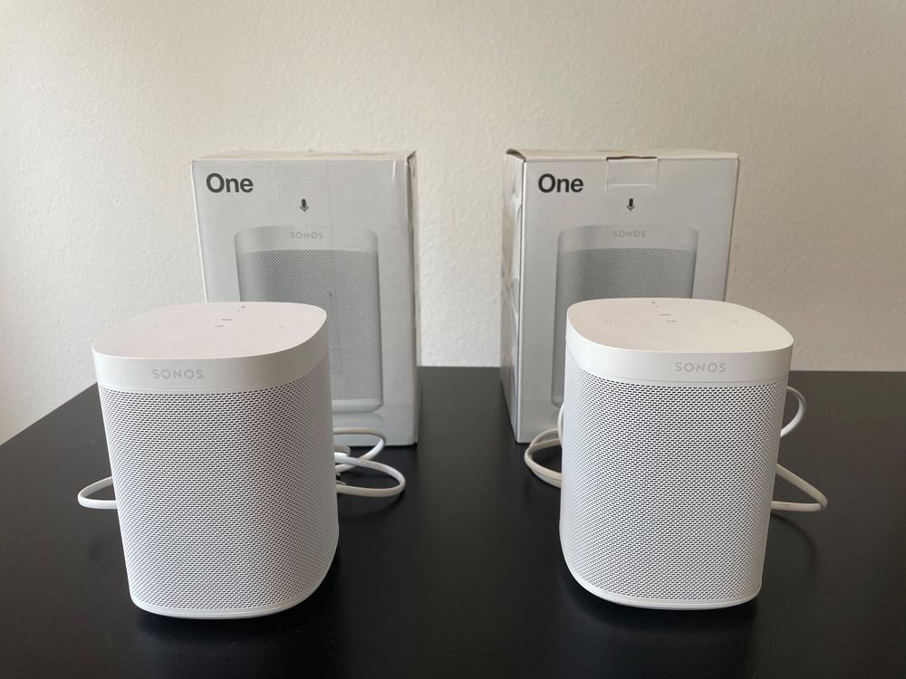 Sonos One (Gen 2) - zwei Lautsprecher (Gebraucht) in Val-d'Illiez für ...