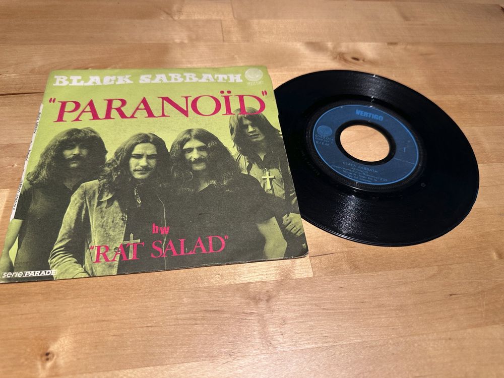 BLACK SABBATH OZZY OSBOURNE Kult Single Paranoid Metal (Gebraucht) in Basel für CHF 14.9 – mit ...