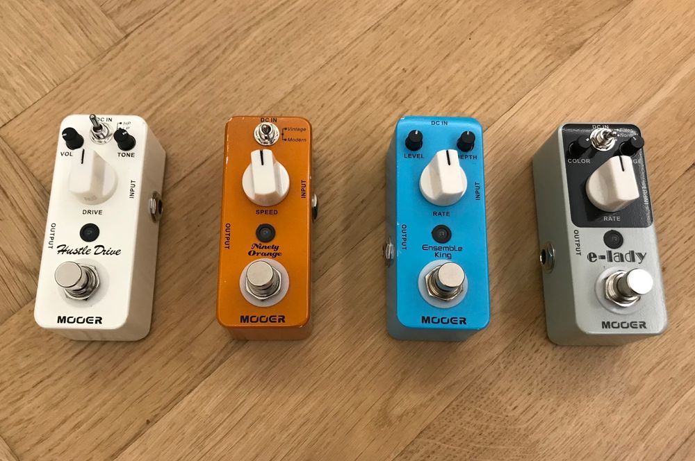 4 Effektpedale Mooer Micro Series | Kaufen auf Ricardo