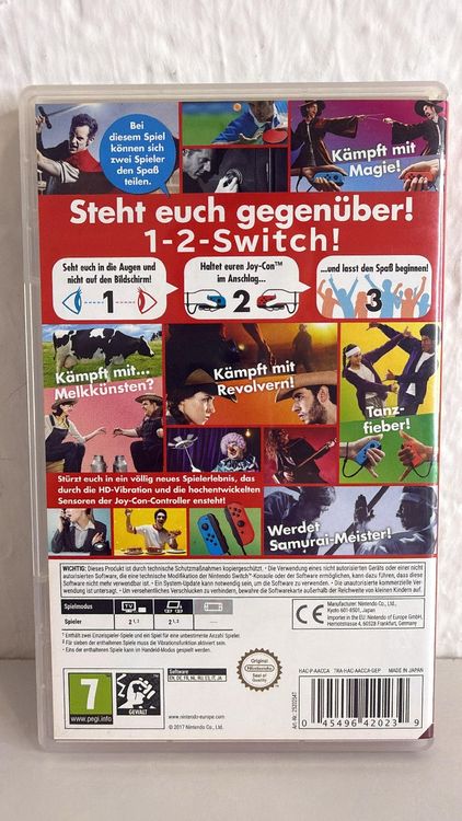 Nintendo Switch Game 1-2 Switch - Fun for Parties! (Gebraucht) in ...
