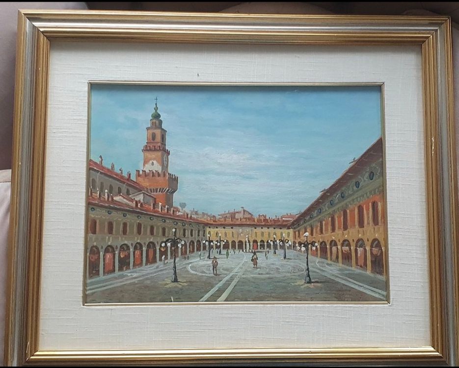 Original Ölgemälde "Piazza Ducale (D'occasion) à Bassersdorf pour CHF ...
