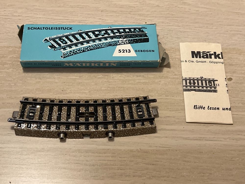 Märklin 5213 Schaltgleis M H0 | Kaufen auf Ricardo