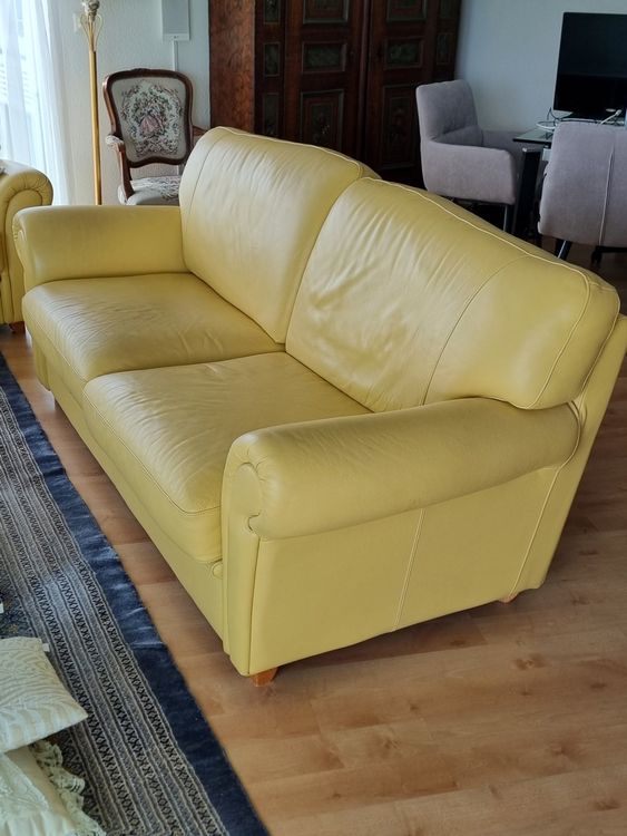 Leder Sofa-Set (3er,2er,1er zusammen) (Gebraucht) in Zürich für CHF 690 – nur Abholung auf ...