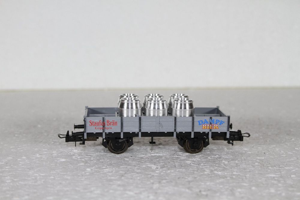 Märklin/Trix 23925 Staufen Bierwagen mit Alu-Fässern AC (Neu (gemäss ...