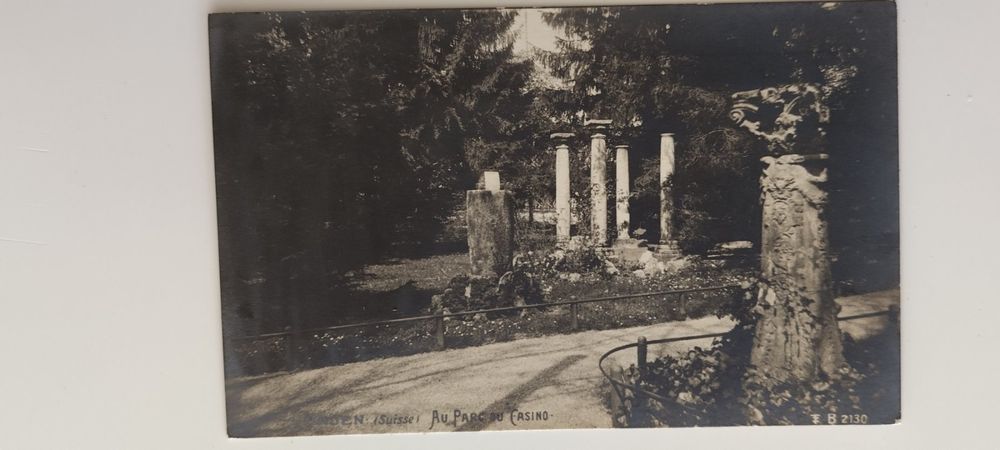 Baden Au Parc du Casino um ca. 1910 (Gebraucht) in Ohmstal für CHF 9 ...