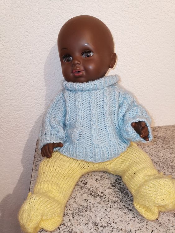EFFE PUPPE BABY DUNKEL CA 50CM (Gebraucht) in basel für CHF 20 – mit ...