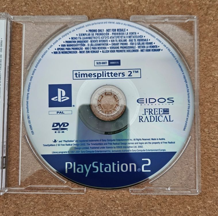 TimeSplitters 2 - Version PROMO - PS2 | Kaufen auf Ricardo