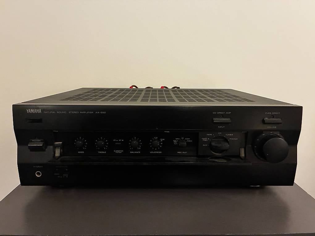Yamaha AX-592 - Natural sound - Stereo Integrated Amplifier (D'occasion ...
