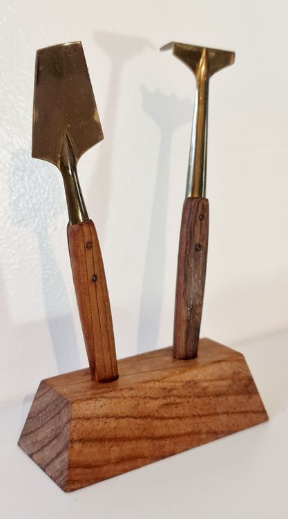 Vintage Outils Teck Bonsaï 60's Laiton Livre Bonsaïs gratis (Gebraucht ...