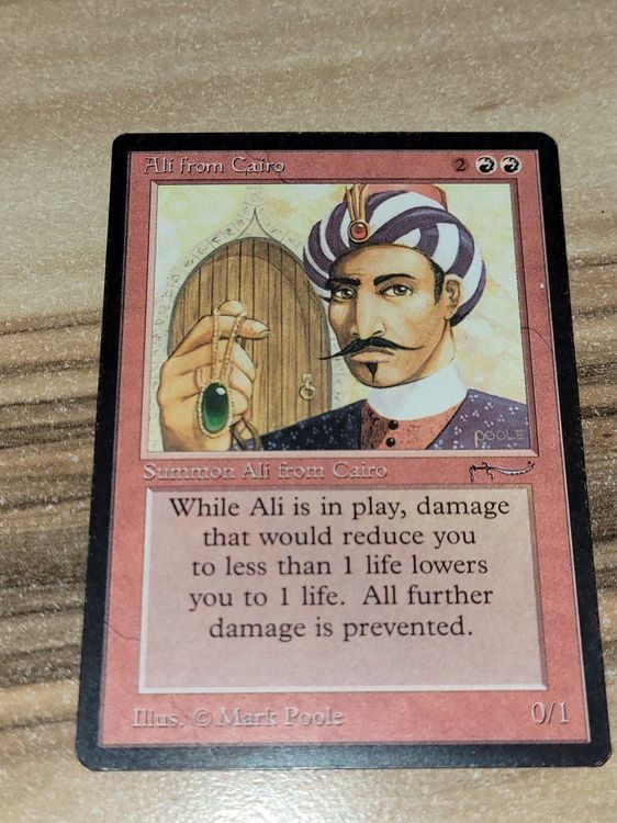 Magic the Gathering - Ali from Cairo (Neu (gemäss Beschreibung)) in Basel für CHF 601 – mit ...