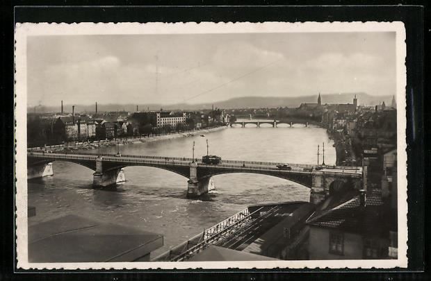 Basel, Die Drei Rheinbrücken, Strassenb | Acheter sur Ricardo