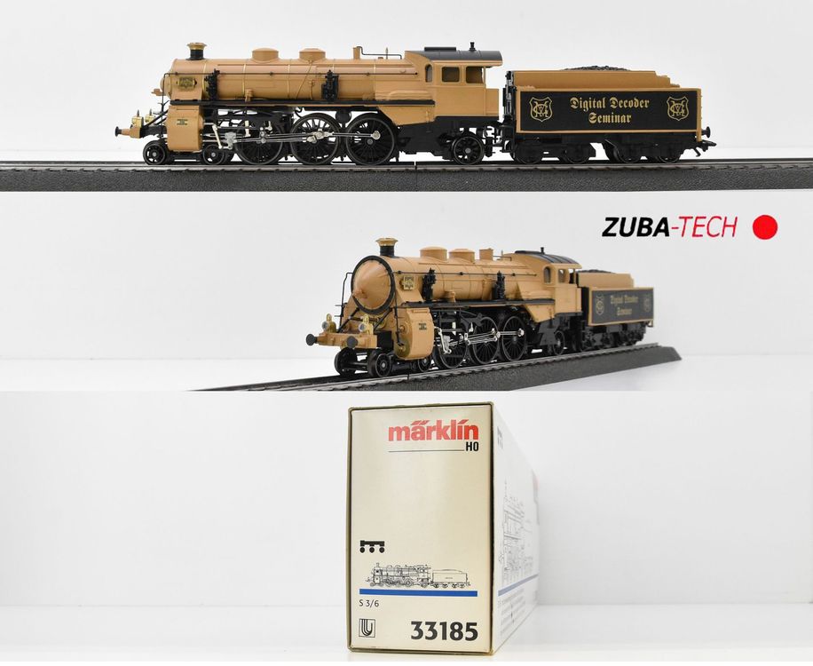 Märklin 33185 Dampflok S 3/6 H0 WS mit OVP (Gebraucht) in St. Gallen ...