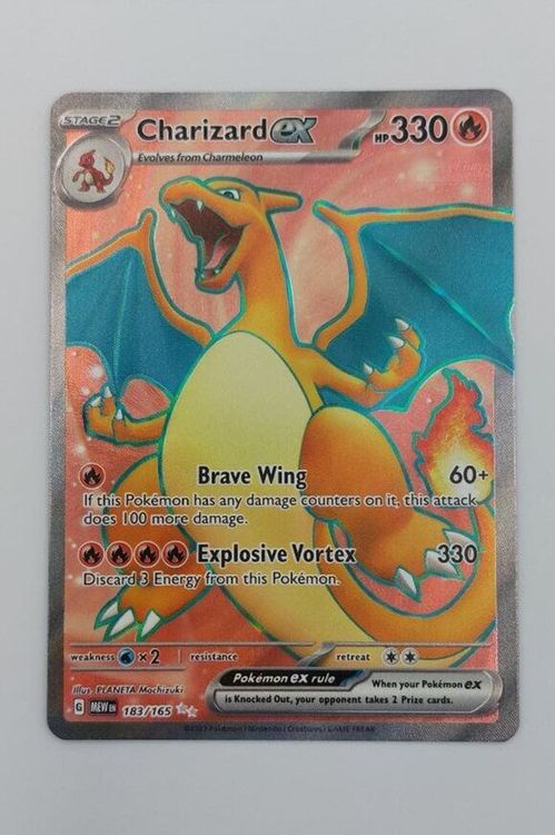 Charizard ex (183/165 set MEW 151) NM / ENG | Kaufen auf Ricardo