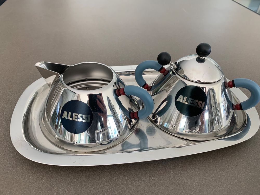 Alessi Zuckerdose Löffel/Milchkännchen/Tablette | Kaufen auf Ricardo