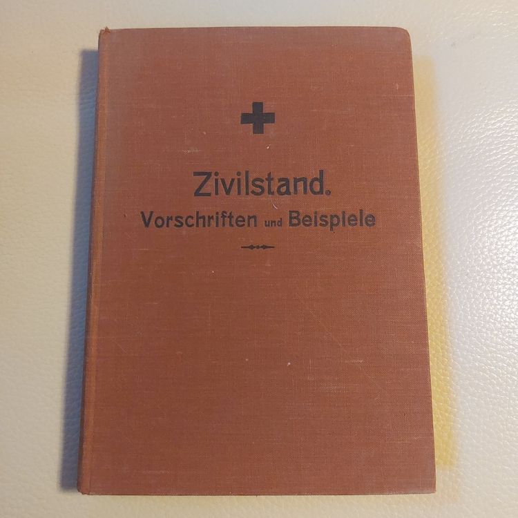 Zivilstand. Vorschriften für den Zivilstandsdienst | Acheter sur Ricardo