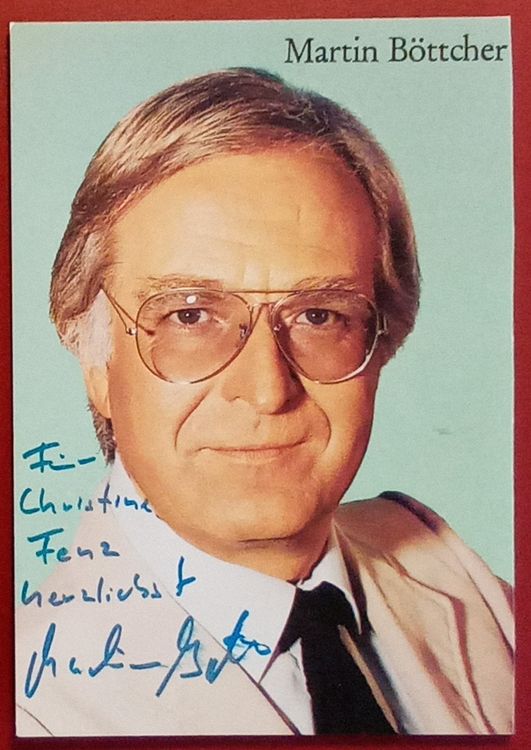Martin Böttcher 1927-2019 Autogramm signiert Foto 10x15cm (Gebraucht) in Bischofszell für CHF 5 ...
