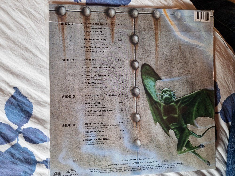 Manowar – Best Of Manowar - The Hell Of Steel - Vergriffen! (Neu und ...