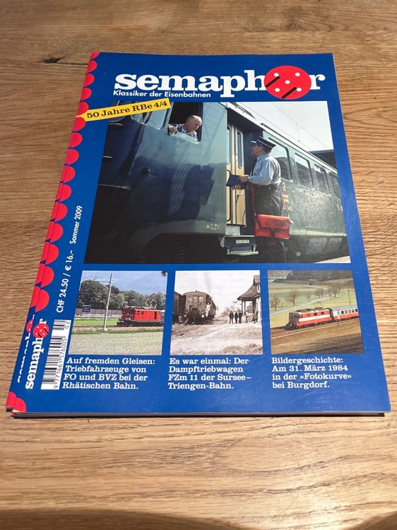 4 x Semaphor Jahrgang 2009 ab Fr. 7.90! Top! (Gebraucht) in Riken AG ...