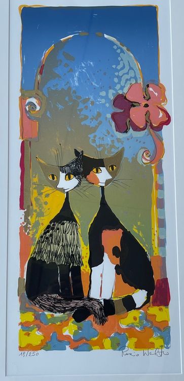 Rosina WACHTMEISTER (1939) Lithographie handsignie | Kaufen auf Ricardo
