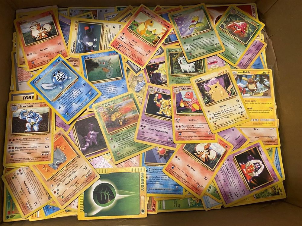 Cartes Pokemon 1999-2021 à partir 1.- ! (Gebraucht) in Gletterens für ...