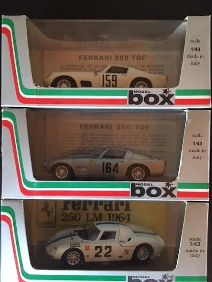 3 Ferrari 1:43 Modelbox (Gebraucht) in Steckborn für CHF 10 – mit Lieferung auf Ricardo kaufen