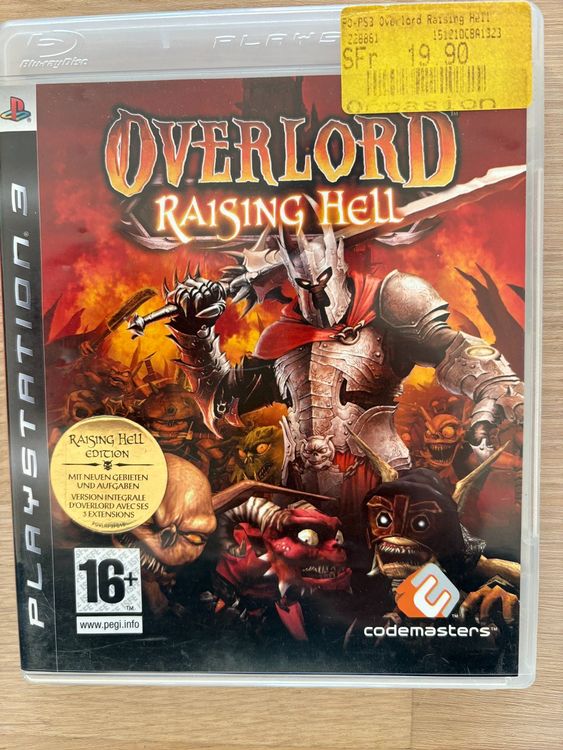 Overlord Raising Hell PS3 Version Integrale Deutsch (Gebraucht) in Uster für CHF 8 – mit ...