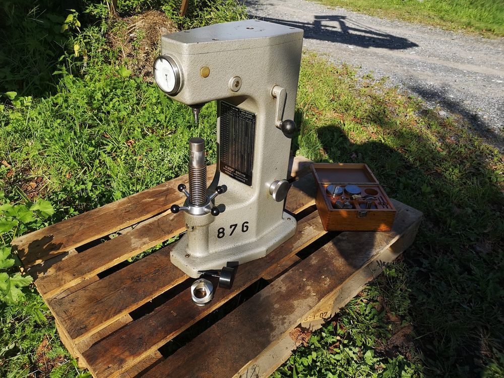 Härteprüfer / Härteprüfgerät Albert Gnehm Horgen - Brinell (Gebraucht ...