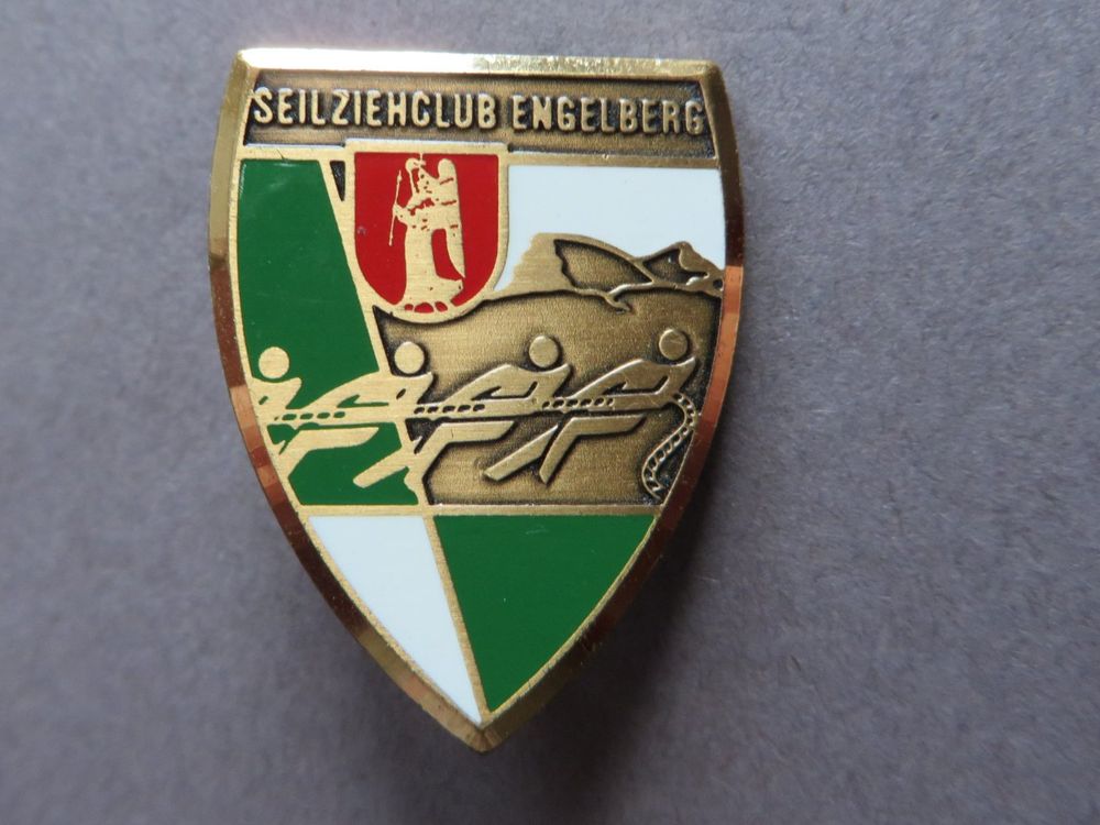 ABZEICHEN, SEILZIEHCLUB ENGELBERG, SPORT, WAPPEN (Gebraucht) in ...