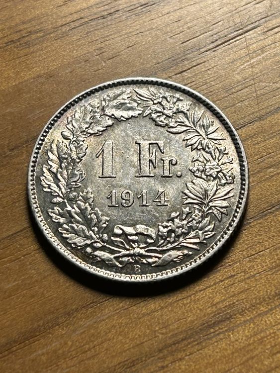 1 Franken 1914 Schweiz gute Erhaltung | Kaufen auf Ricardo