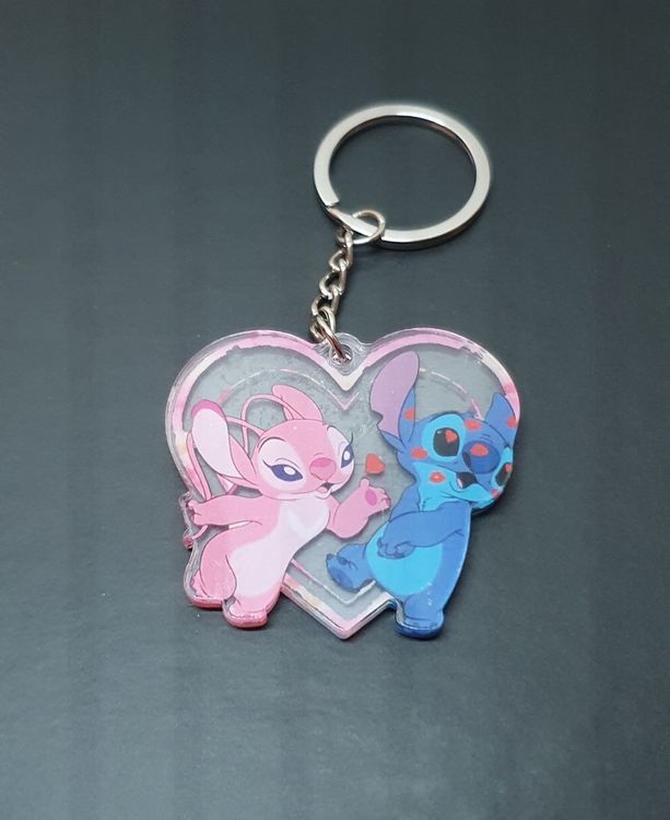 Neuer Stitch & Angel Schlüsselanhänger im Herz Design! (Neu und ...