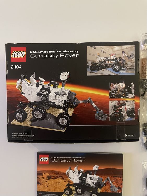 21104 LEGO Ideas NASA Mars Sci Lab. Curiosity Rover Neu+Box (Neu ...