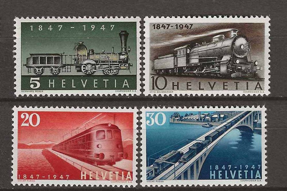 CH277 - 100 ans CFF ** (Gebraucht) in Trélex für CHF 1.5 – mit ...
