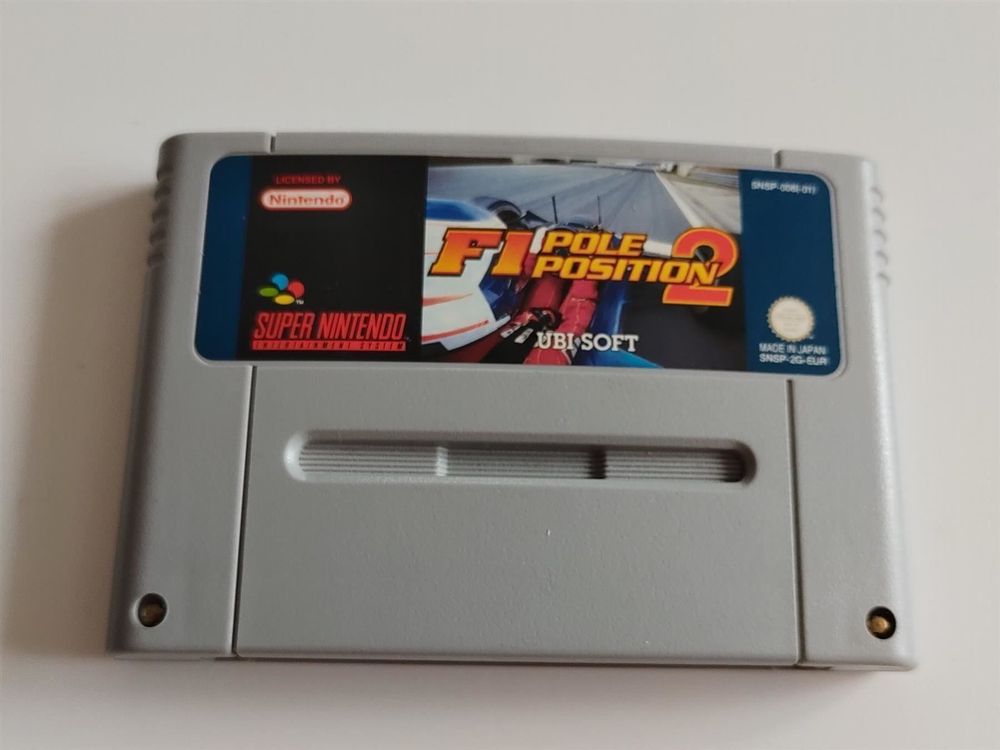 Super Nintendo SNES: F1 Pole Position 2 (Gebraucht) in Binningen für ...