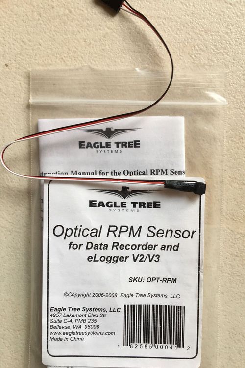Eagle tree Optical RPM sensor fūr Logger | Kaufen auf Ricardo